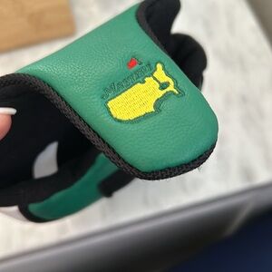Other | Rare Masters Golf Tournament Leather Putter Cover Augusta ...